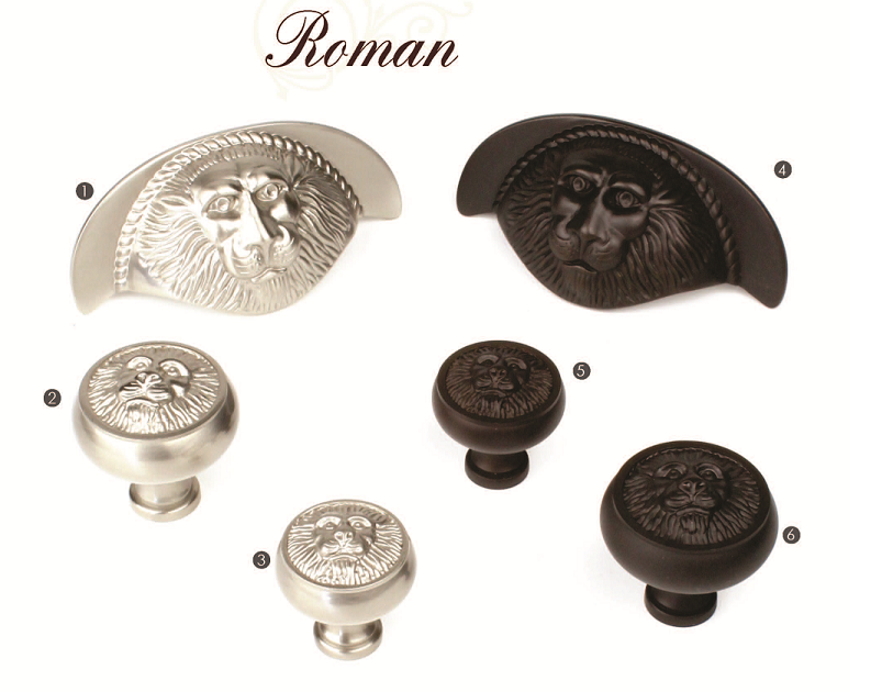 Roman Collection Cabinet Knob dia 1 1/4 inch 19306 | Century Hardware ...